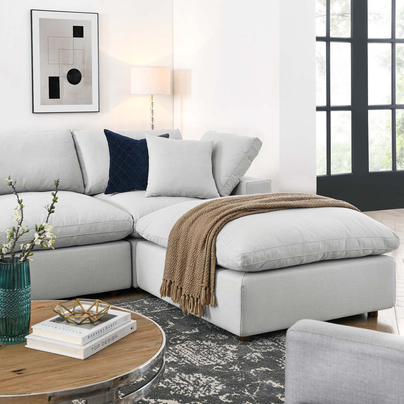 Overstuffed small sectional store